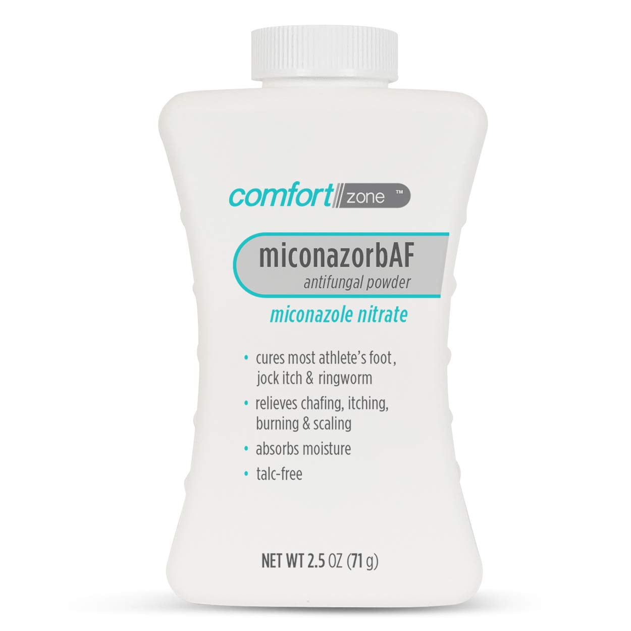 Comfort Zone Miconazorb Antifungal Powder, Miconazole Nitrate, Talc ...