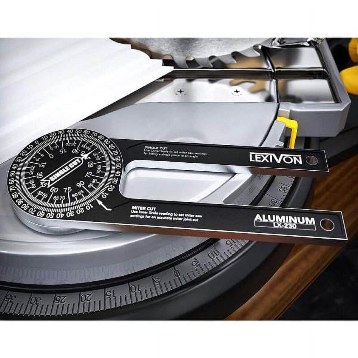 Aluminum Protractor Protractor with Internal and External Laser ...