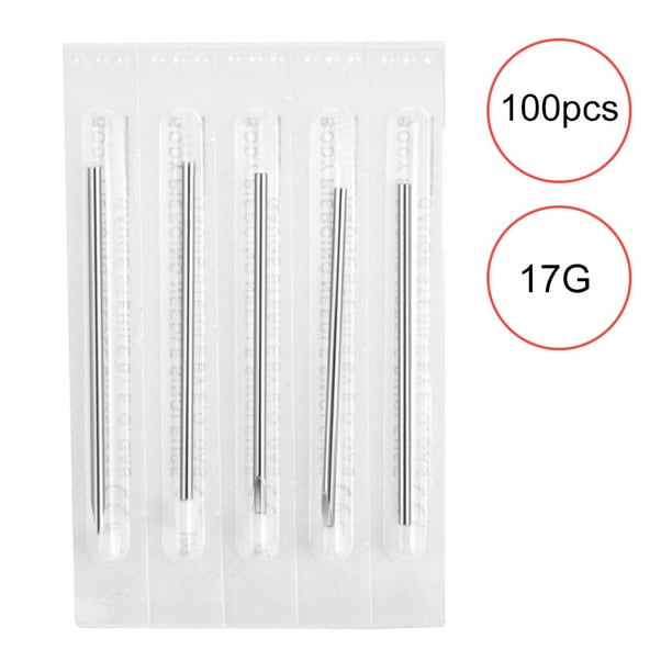 Sterilized Piercing Needle,100PCS Piercing Needles Sterile Body ...