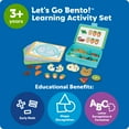 Learning Resources Let's Go Bento! Learning Activity Set, Preschool ...