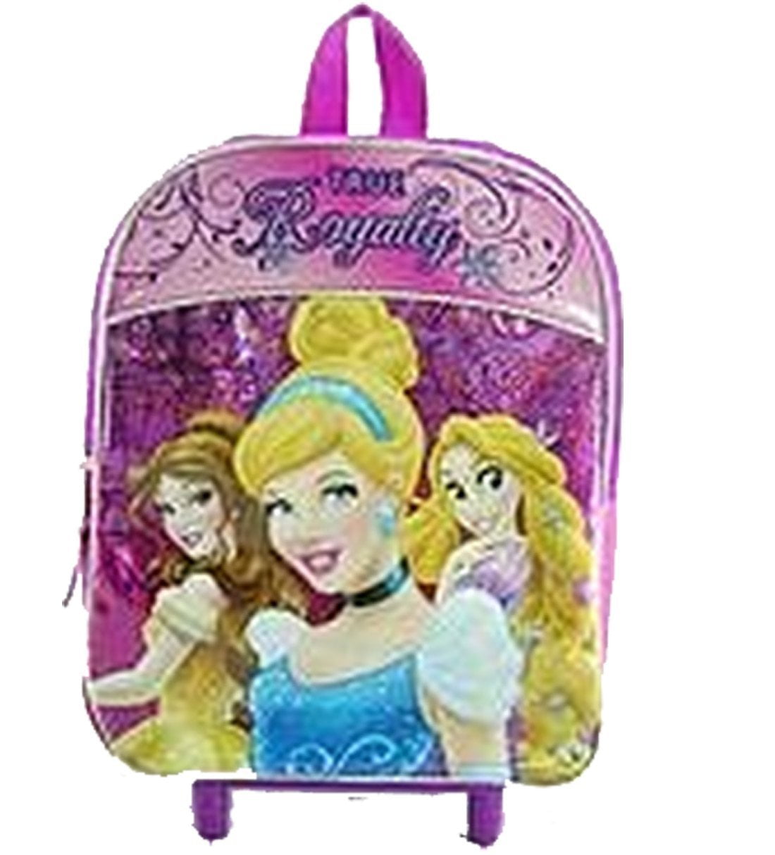 Disney Princess "True Royalty" Rolling Backpack - Walmart.com