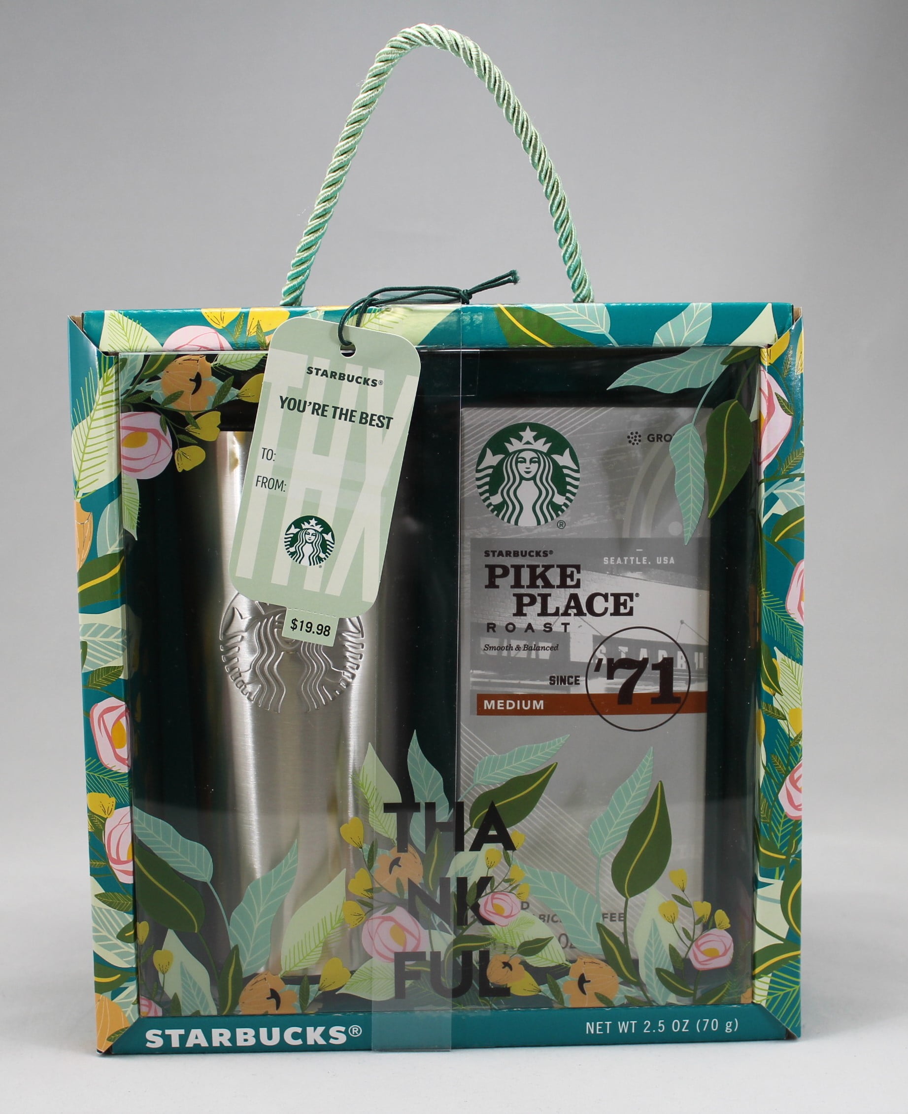 Starbucks Stainless with Coffee Appreciation Everyday Gift - Walmart.com