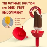 THE ORIGINAL Popsicle Holder - BPA Free & Dishwasher Safe - Mess-Free ...