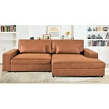 Pride Furniture Oversized Right Facing Chaise Sectional Sofa - Walmart.com