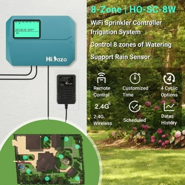 Orbit B-Hyve Indoor 8-Zone Smart Sprinkler Timer with Automatic ...