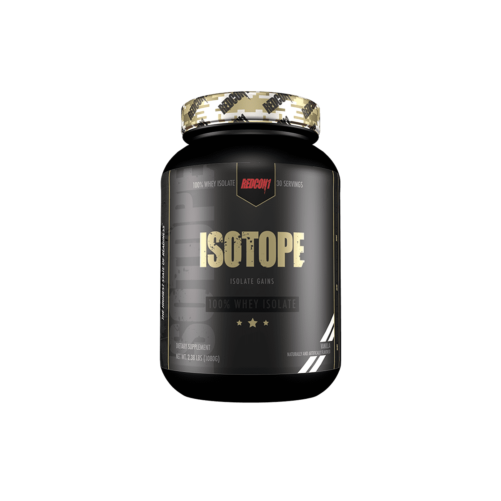 Redcon1, Isotope 2lb, Whey Protein Isolate, Vanilla, Powder, 30 ...