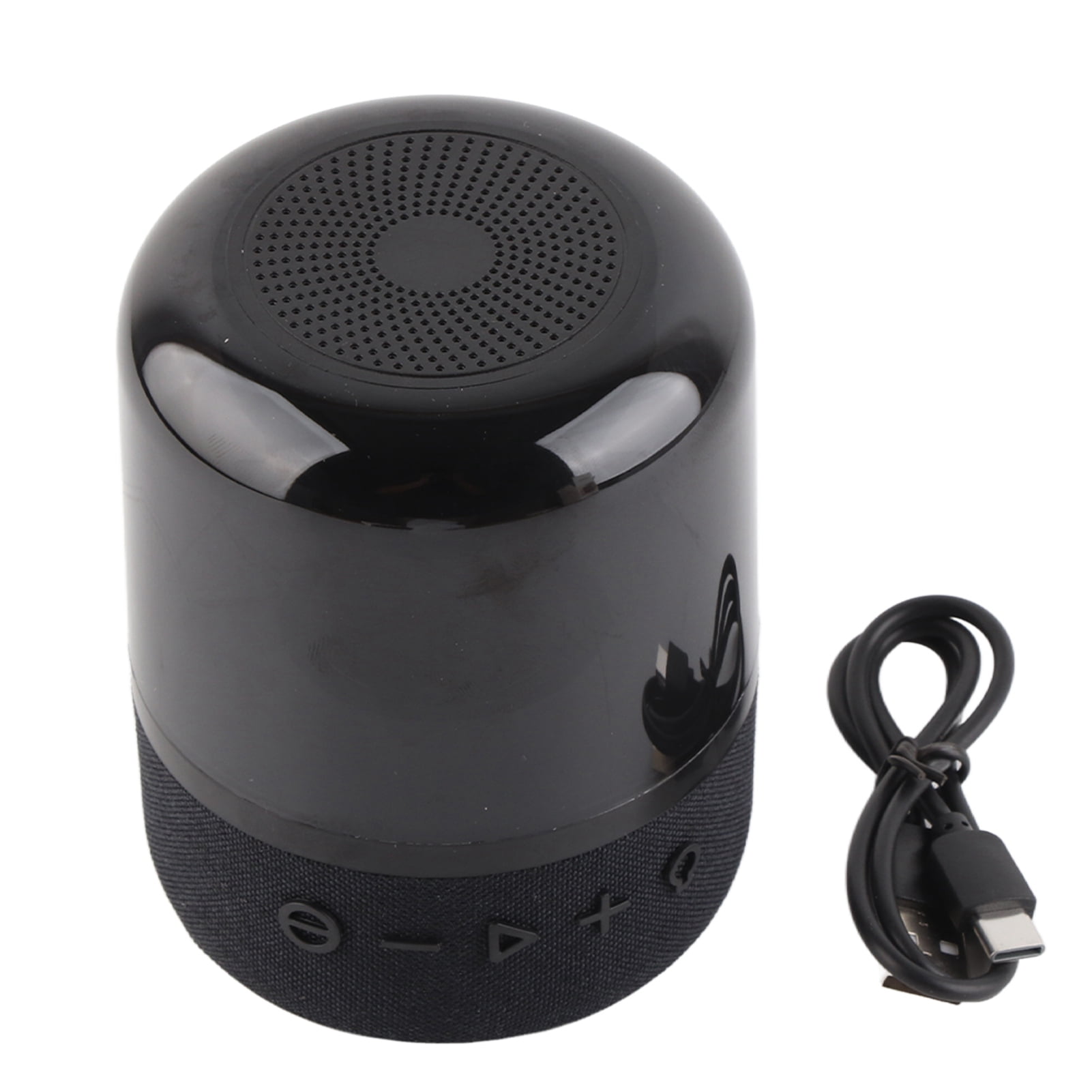 Altavoz de cristal colorido, altavoz estéreo portátil inalámbrico con ...