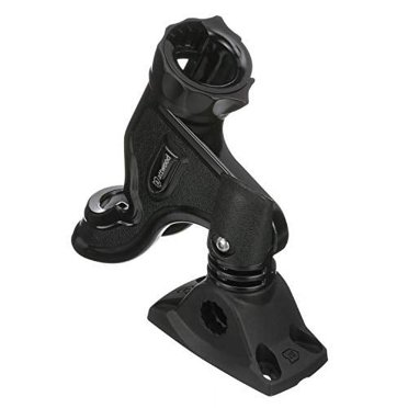 Attwood 5009-4 Black Heavy Duty Adjustable Rod Holder - Walmart.com