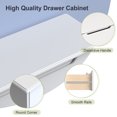 Aiho 3 Drawer Dresser For Small Spaces Wood Cabinet With Wide Deep