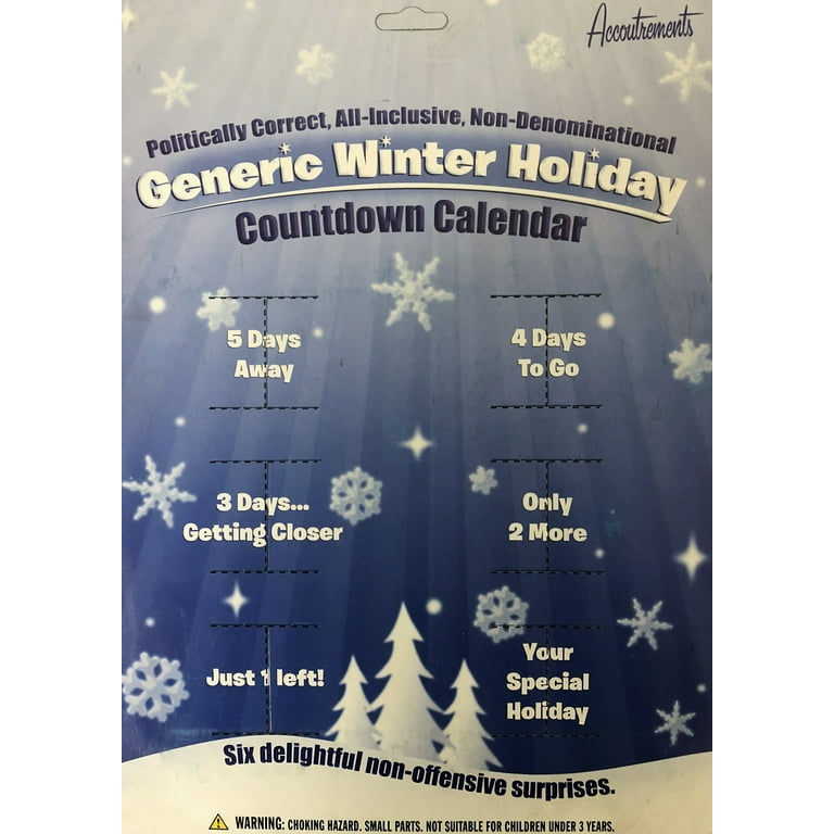 Generic Countdown Calendar