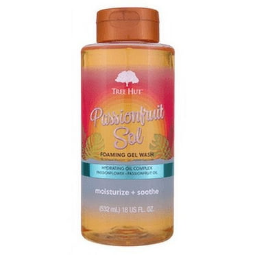 Tree Hut Vanilla Soothing Foaming Gel Body Wash, 18 fl oz - Walmart.com