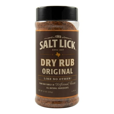 Salt Lick Double Rub MFF30 Assortment, one each of Original Dry Rub and ...