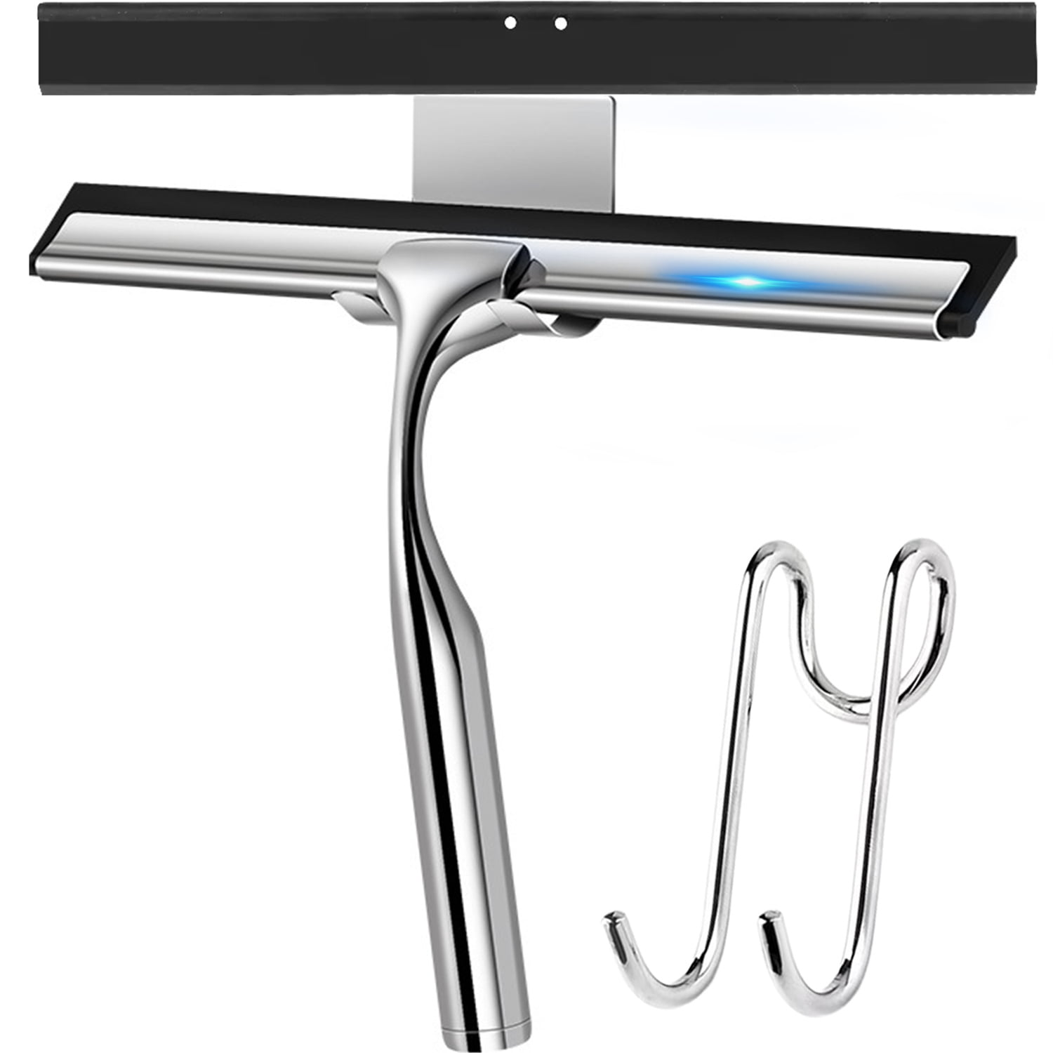 Shower Squeegee for Shower Doors, Bathroom, Window and Car Glass ...