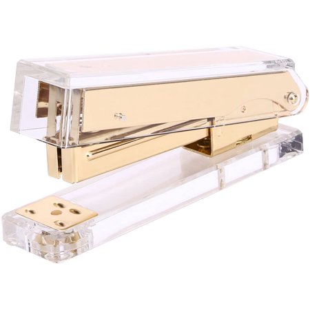 Stapler, Commercial Desk Stapler, Acrylic Clear Desktop Stapler with ...