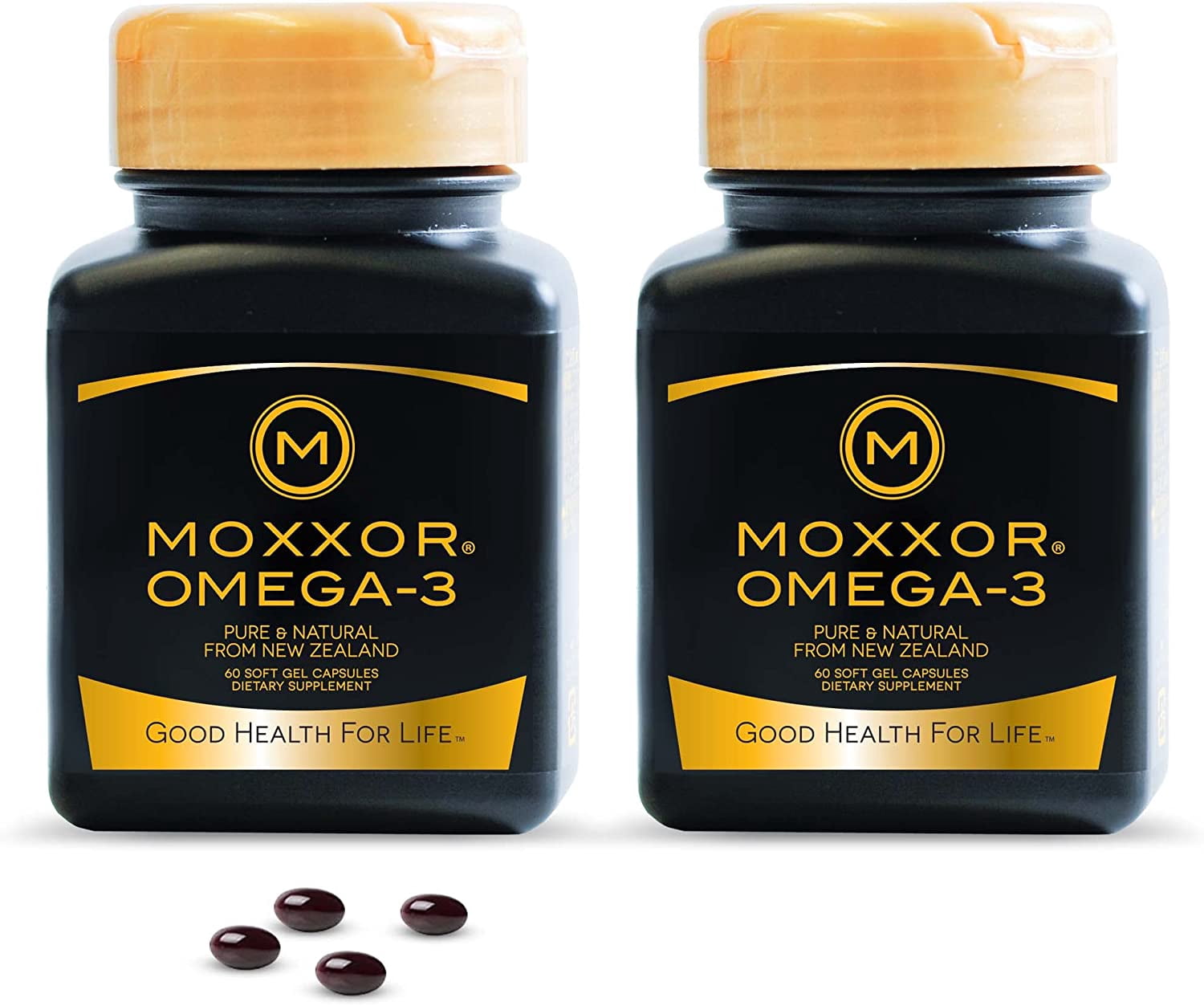 Moxxor Omega 3 Green Lipped Mussel from New Zealand (2 Bottle x 60 ...