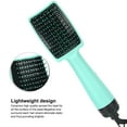 NFTIGB Hot Air Brush Hair Dryer Comb 2-in-1 Volumizer Ceramic Green EU ...