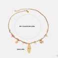 Bohemian Fish Pendant Adjustable Braided Cord Necklace Jewelry Gold ...