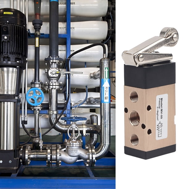 Mechanical Valve, Roller Lever Type Pneumatic Control Valve 2 Position ...