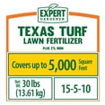 Expert Gardener Texas Turf Lawn Food Plus 2% Iron Fertilizer 15-5-10 ...