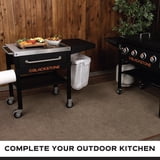 Blackstone Original Series 28" Serve and Store Prep Grill Cart in Black ...
