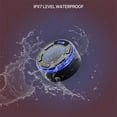 IPX6 Waterproof Shower Speaker with LED Clock Screen - Portable ...