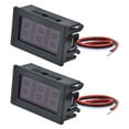 0.56 Inch LED Digital Voltmeter Display Module, DC 0-99.9V, Blue, 3 ...