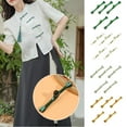 5PCS Fasteners Buckle Cheongsam Bead Buttons Clothing Decorations ...