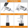 4 inch/100mm Digital Caliper, Stnless Steel Electronic Calipers ...