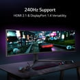 "LG UltraGear 49"" 240Hz DQHD Gaming Monitor, FreeSync Premium Pro ...