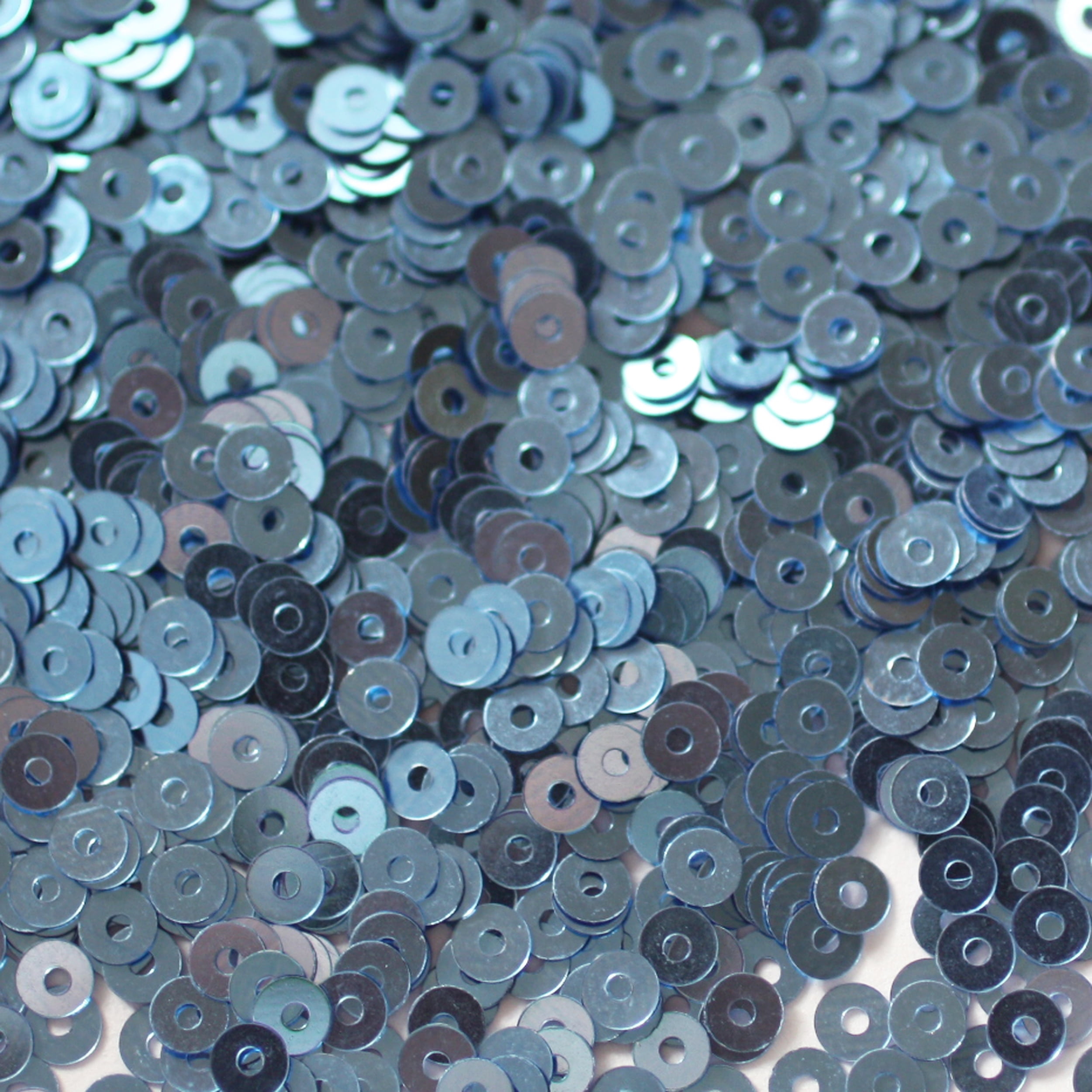 Light Blue Sequins 3mm Shiny Metallic Made in USA - Walmart.com