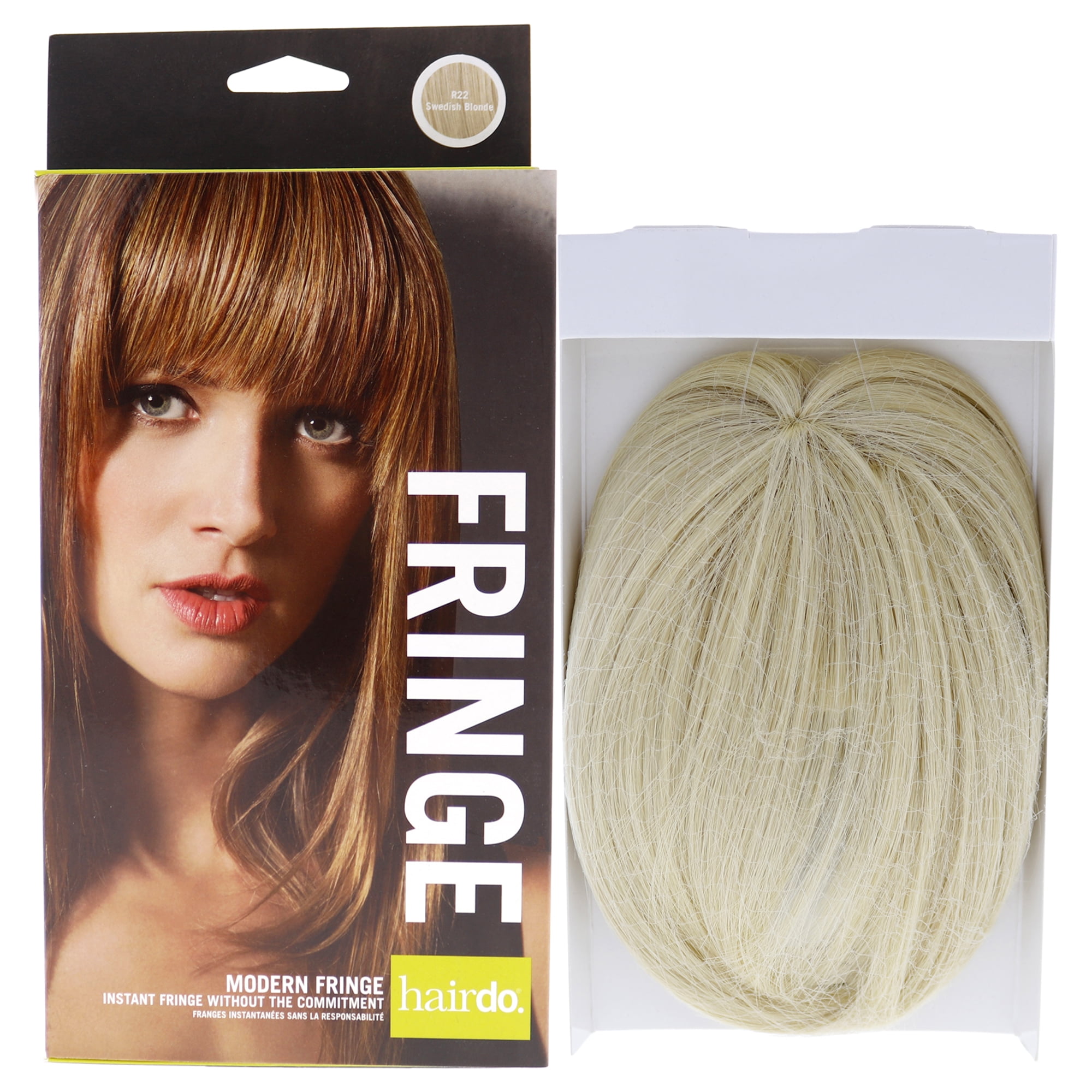 Click here for Modern Fringe Clip In Bang - R22 Swedish Blonde By... prices