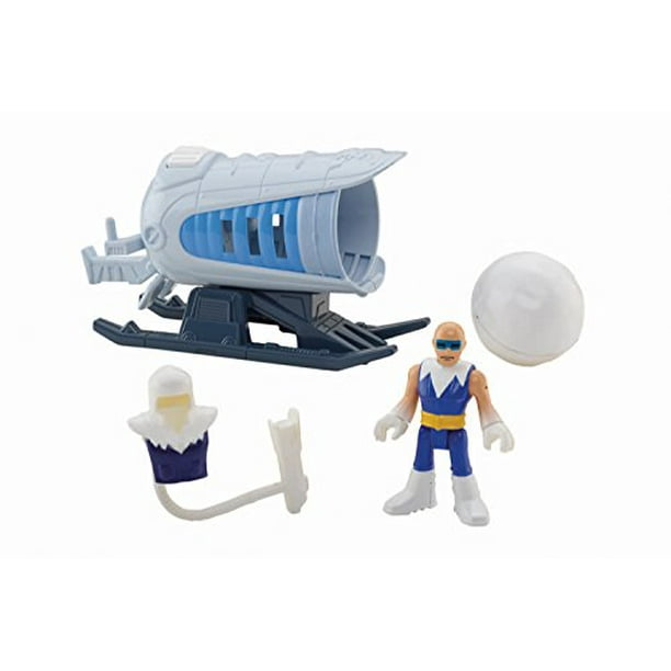 Fisher-Price Imaginext DC Super Friends, Captain Cold & Ice Cannon ...