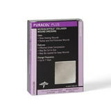 Medline Puracol Plus Collagen Wound Dressing, 2" W x 2.25" L, in ...