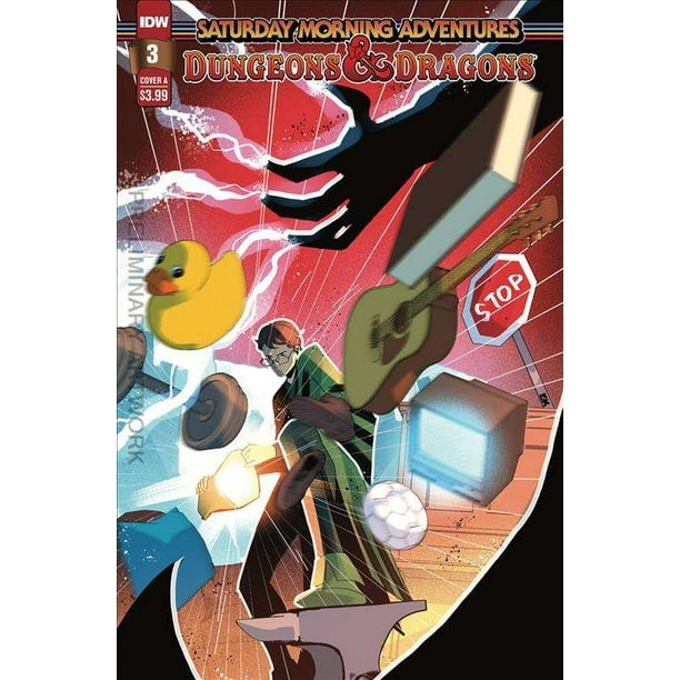 Dungeons And Dragons: Saturday Morning Adventures #3A VF ; IDW Comic ...