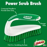 Libman Scrub Brush Kit Three Different Durable Brushes for Grout, Tile ...