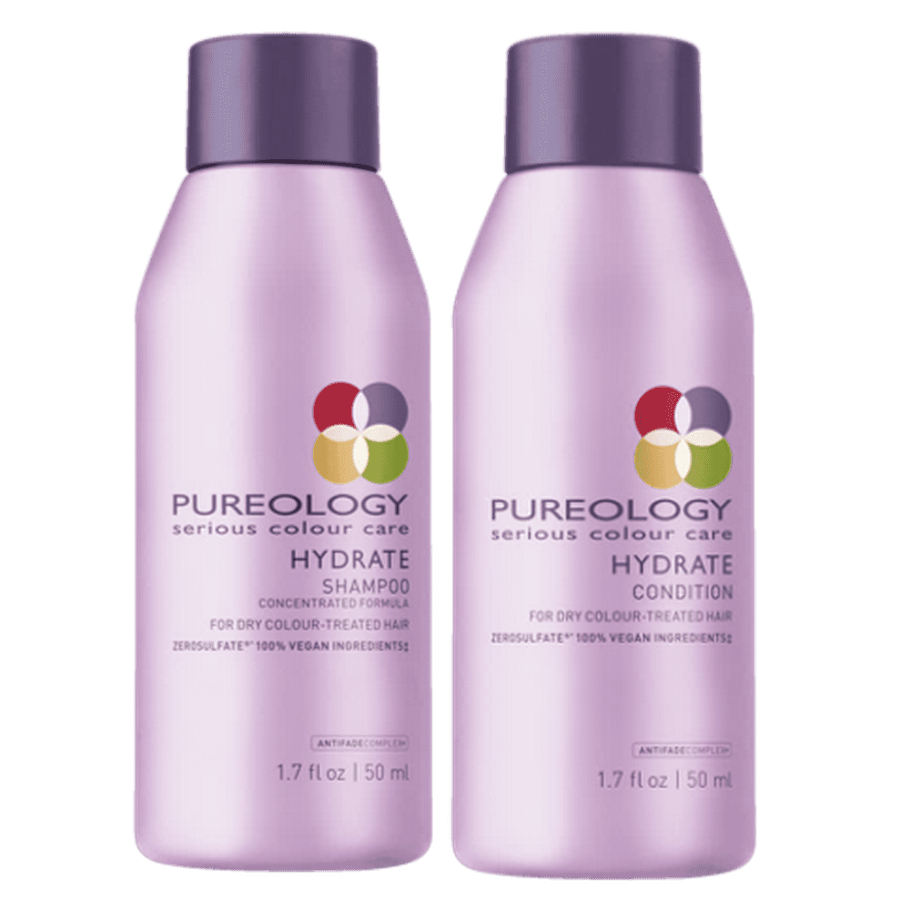 Pureology - Pureology Hydrate Shampoo and Conditioner Travel Set 1.7 oz ...