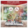 Christmas Village Grand Carnival - Animated Pre-lit Musical Snow ...