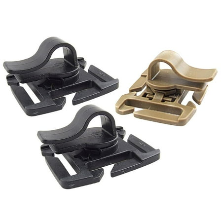 3x Outdoor Tube Fixing Buckle Drinking Water Bladder Clip for Backpack ...