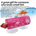 2Pcs Fishtanks Tunnel Hideouts Decoration Safe Plastic Suction Cup ...