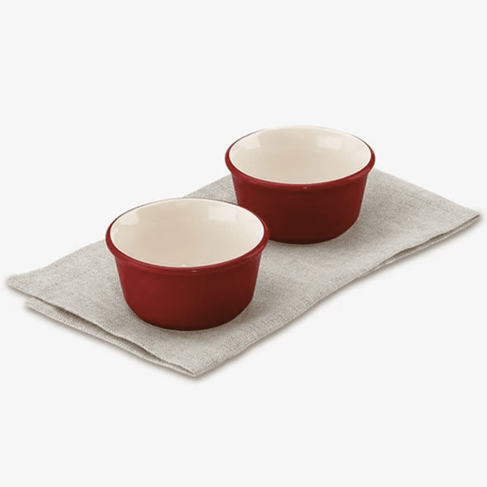 Click here for Cuisinart Ccb49-2rc 2-Piece 9oz Ramekins (Red) prices