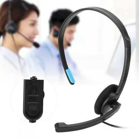 Peahefy Customer Service Headset,Call Center Headset,Call Center ...