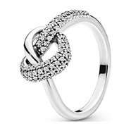 PANDORA Signature Hearts of PANDORA Ring 54 - 197437CZ-54 - Walmart.com