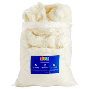 8oz. White Supreme Fiber Fill by Loops & Threads - Hypoallergenic Fluff ...