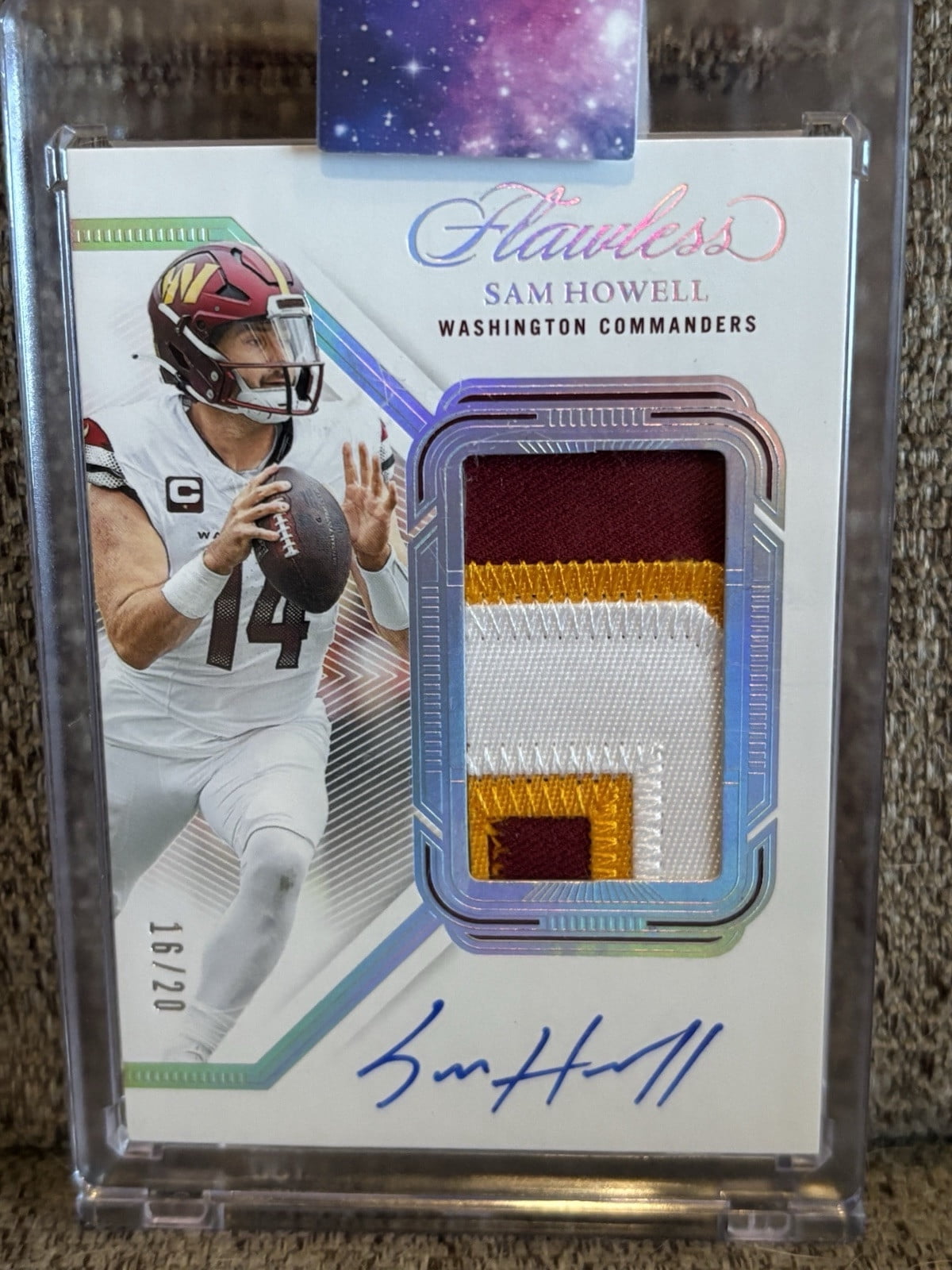 2023 Panini Flawless Sam Howell #20 Patch Auto /20 - Walmart.com