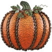 Metal Pumpkin Harvest Fall Decor Thanksgiving Halloween Outdoor Yard ...