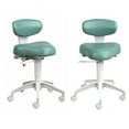 Professional Deluxe Rimostool Triangular Doctor Stool Rolling Dental ...