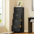 WANGBOY 4 Drawer File Cabinet with Lock Office Filing Cabinets for ...