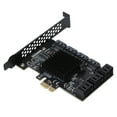 SATA PCI E Card IDE/AHCI Mode ASM Chip 7 Pin Connection Terminals ...