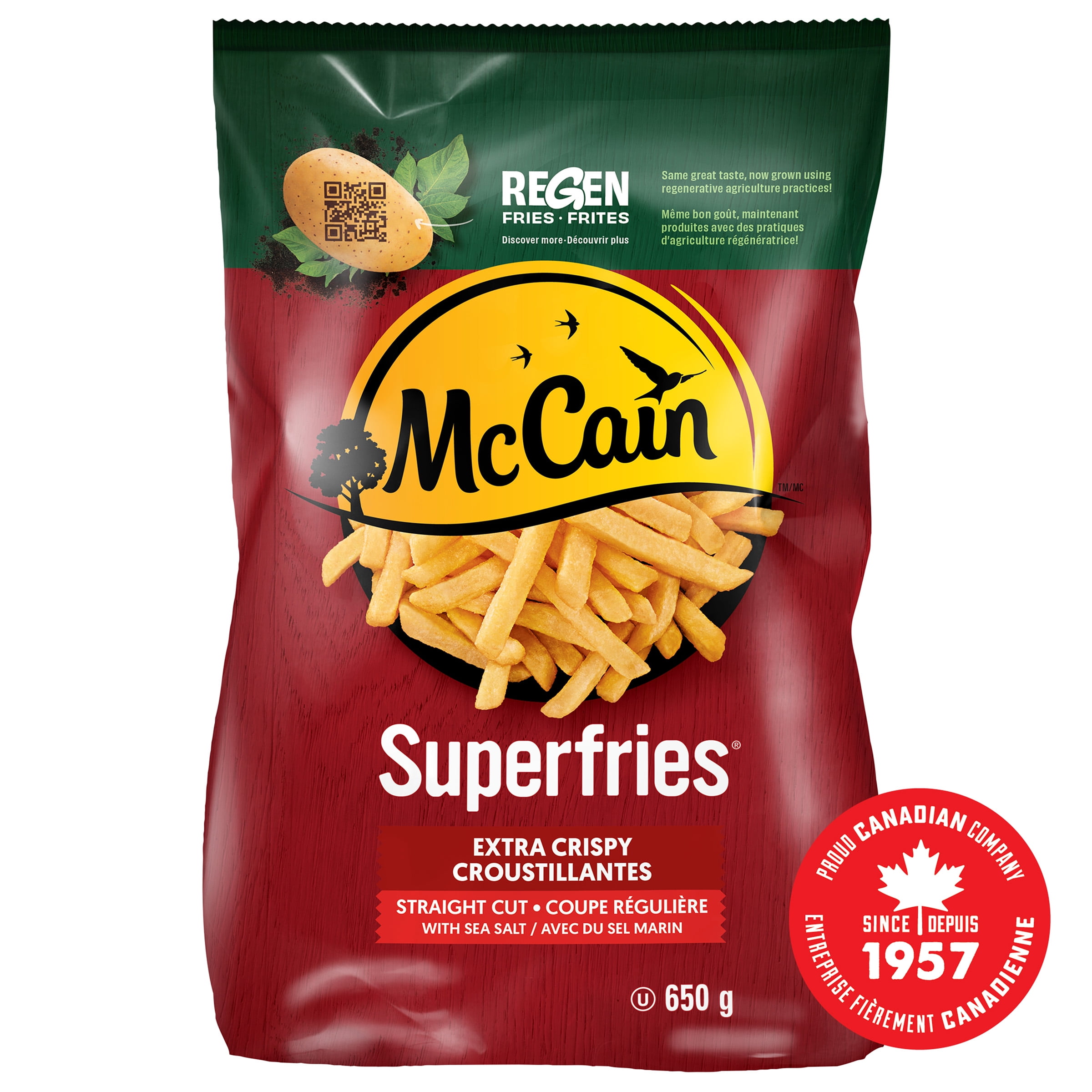 McCain® Superfries® Extra Crispy Straight Cut Fries, Made in Canada ...