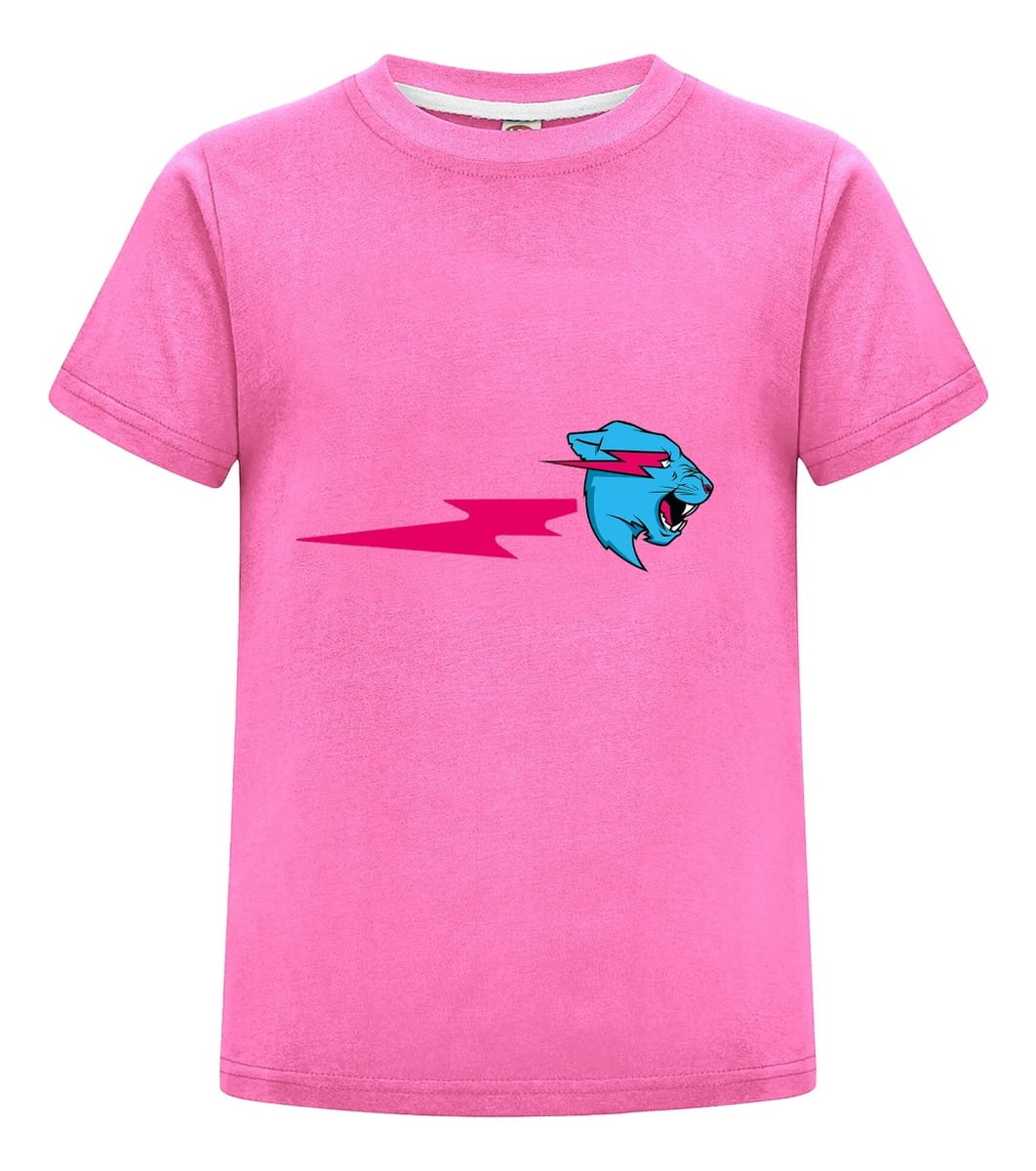 Camiseta MrBeast Niño Niña Estilo Verano Pantera Azul Fans Regalo ...